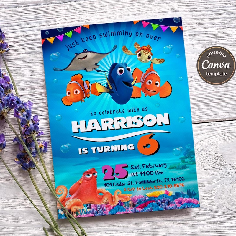Finding Nemo Party - Etsy
