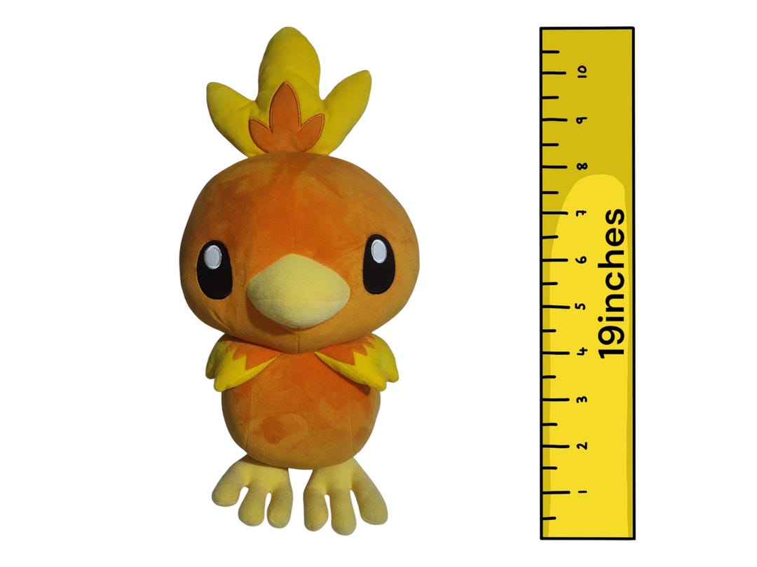 Pokémon Orange Torchic Chick Monster Stuffed Plush Plushie Doll ...