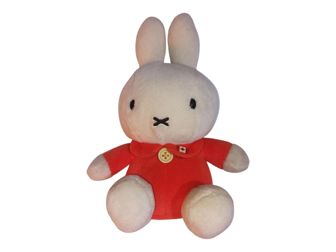 Vintage Collectible Miffy Bunny Rabbit Stuffed Plush Plushie Doll 9 ...