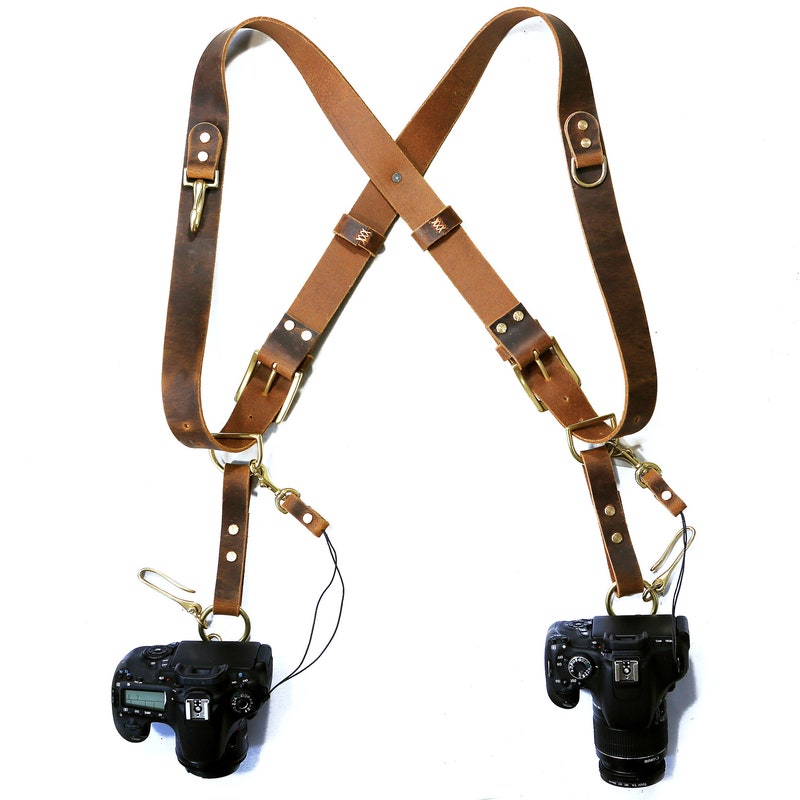 Leather Camera Harness - Etsy