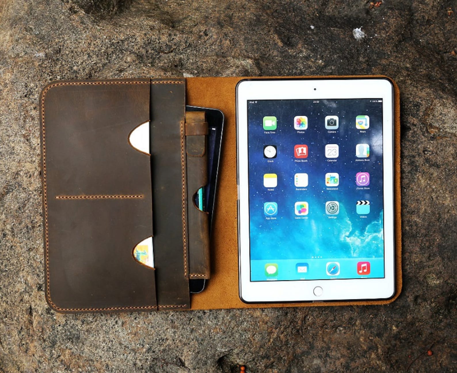 Personalized Distressed Leather Ipad Cover Case for Ipad Pro - Etsy