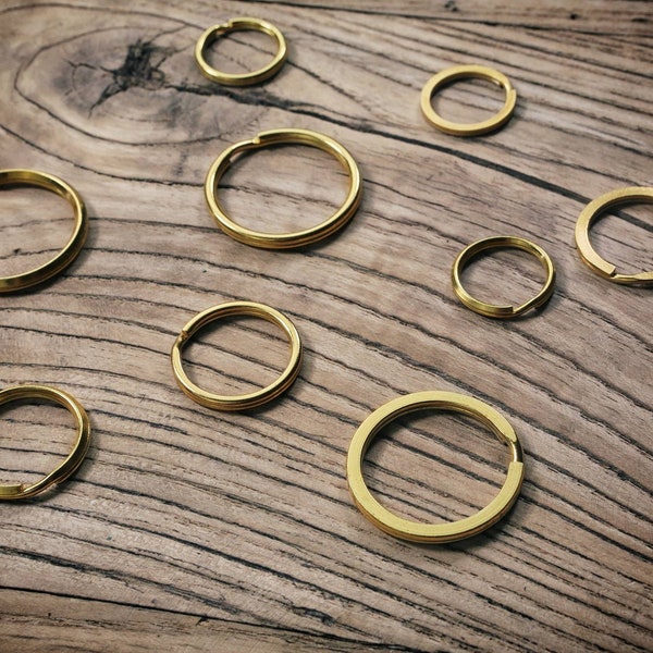 Split Ring Key Ring - Etsy