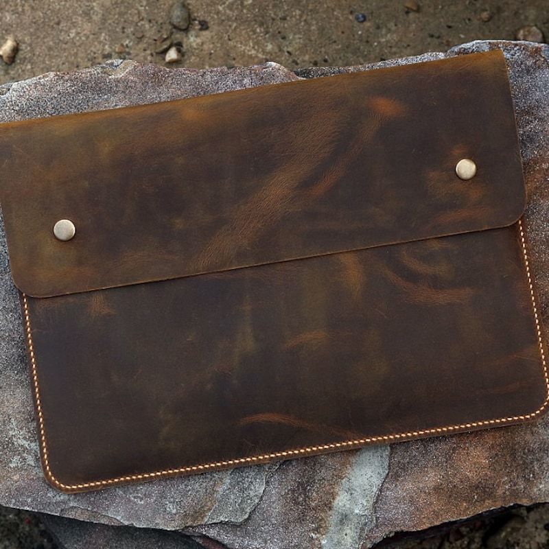 Leather MacBook Pro - Etsy