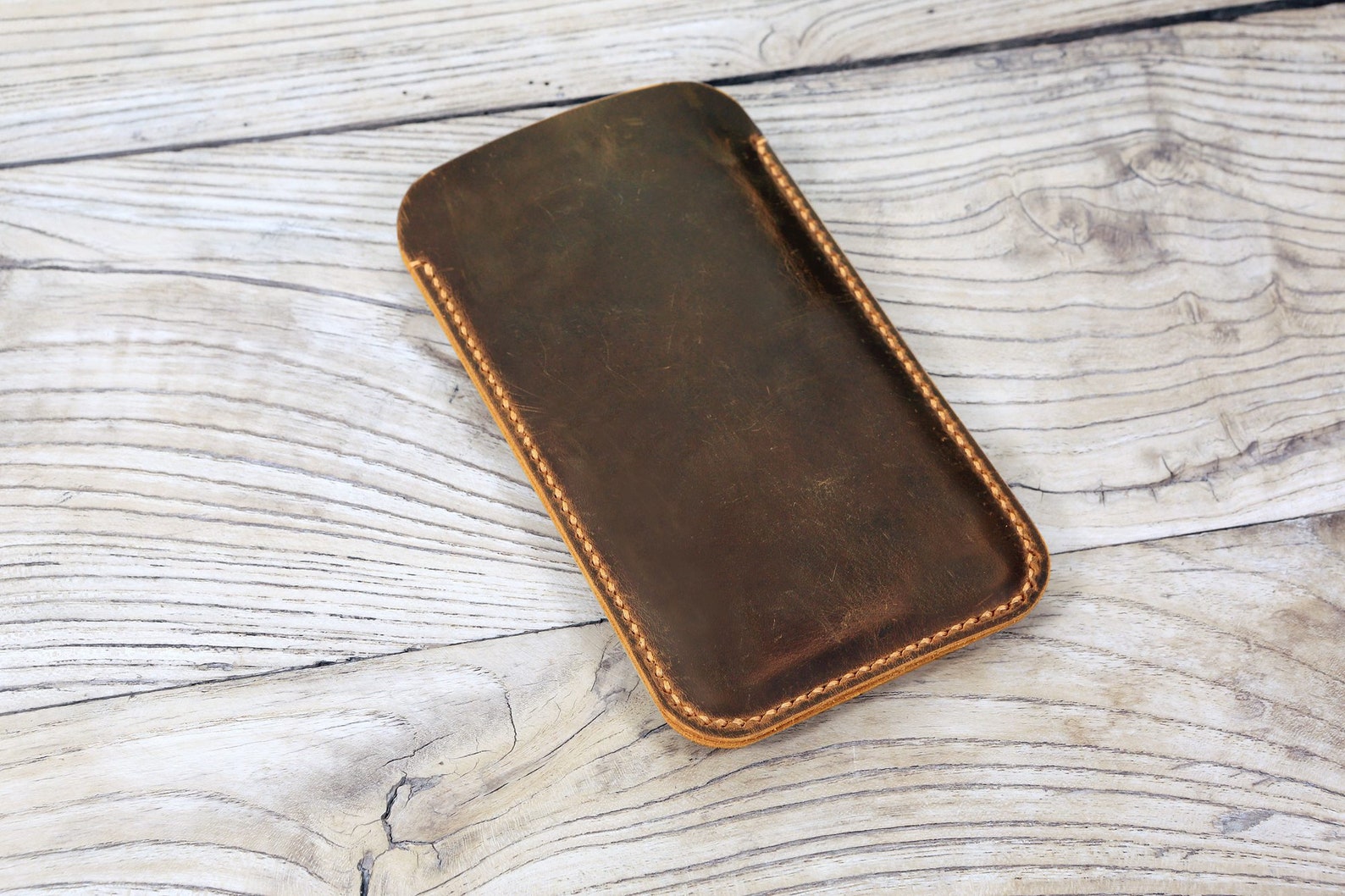 Personalized Leather Phone Case Sleeve Pouch for Samsung Galaxy Phone ...