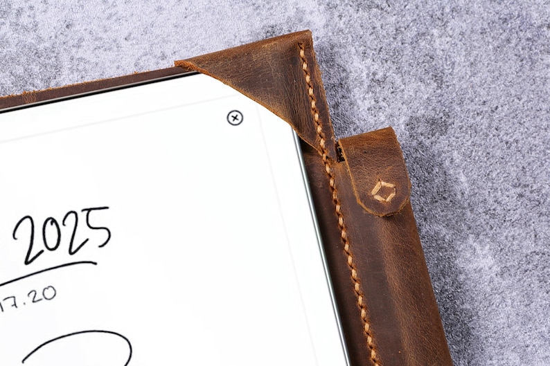 Personalized Leather Remarkable 2 Case With Pen Holder Etsy Canada