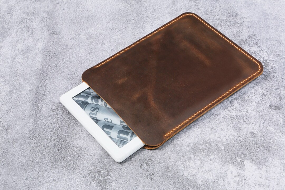 Personalized Leather Case Cover for Pocketbook Reader, Leather Sleeve ...