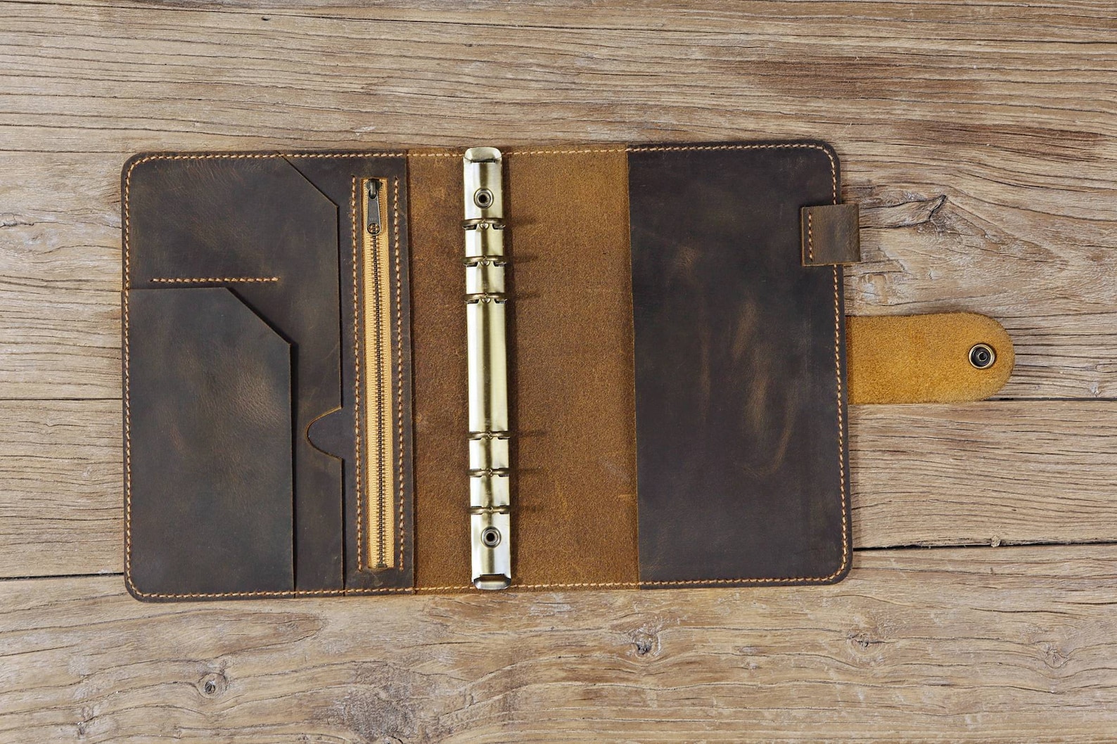 Vintage Custom Leather Cover for Filofax Organiser Organizer | Etsy