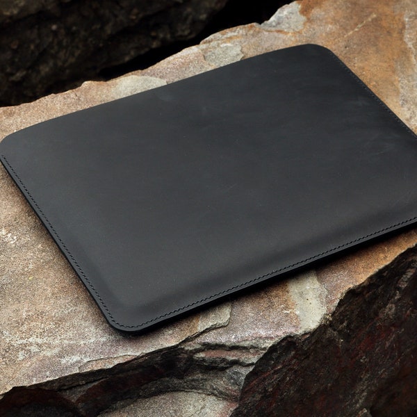 MacBook Case Leather - Etsy