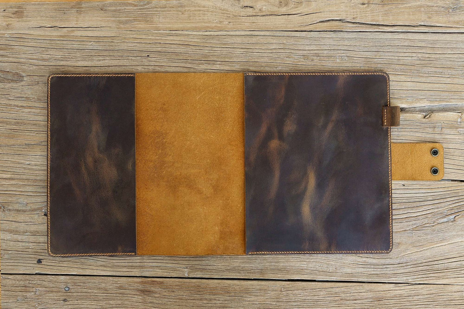 Rustic Leather Cover Case for 5 Five Star Spiral Notebooks - Etsy