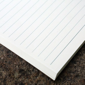 5x8 Inch Refill Kraft Cover Notebook Journal Diary / 5x8 Inserts ...