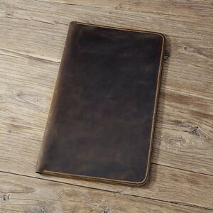 Leather Legal Pad Portfolio / Personalized Leather Legal Size Legal Pad ...