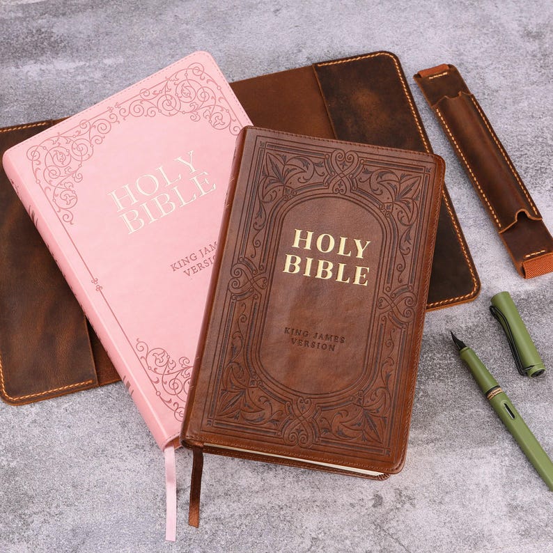 CAP KJV Bible Leather Cover Case for Christian Art Publishers KJV Bible ...