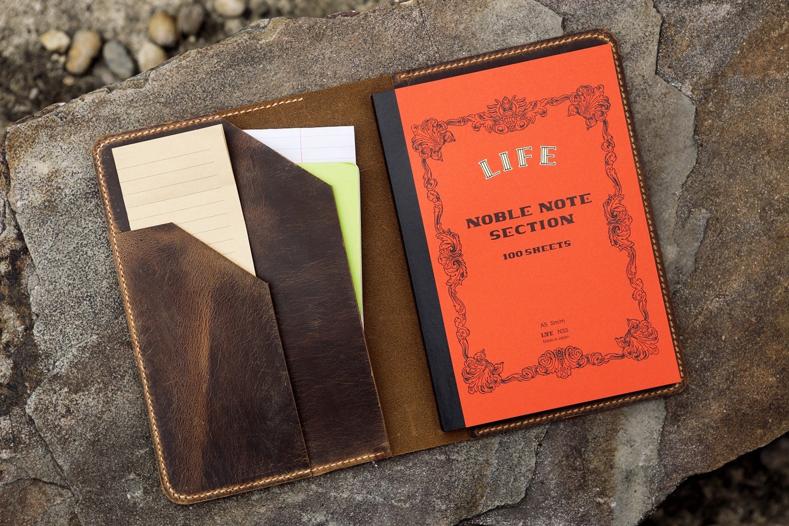 Personalized real genuine leather cover case sleeve for Life | Etsy