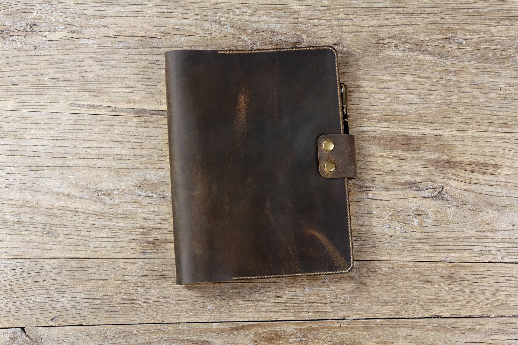 Personalisiertes Leder A4 Ringbuch Retro Leder A4 4 - Etsy