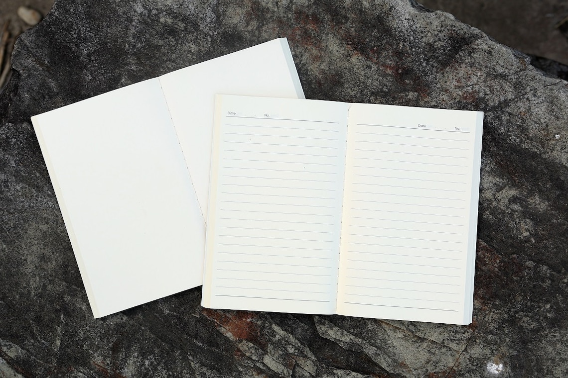 5x8 Inch Refill Kraft Cover Notebook Journal Diary / 5x8 Inserts ...