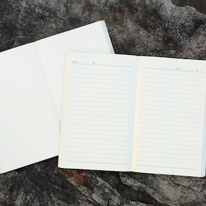 5x8 Inch Refill Kraft Cover Notebook Journal Diary / 5x8 Inserts ...