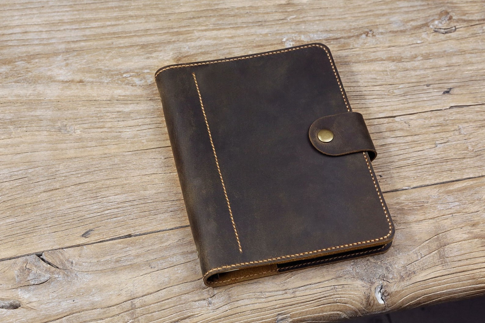 Vintage Custom Leather Cover for Filofax Organiser Organizer - Etsy