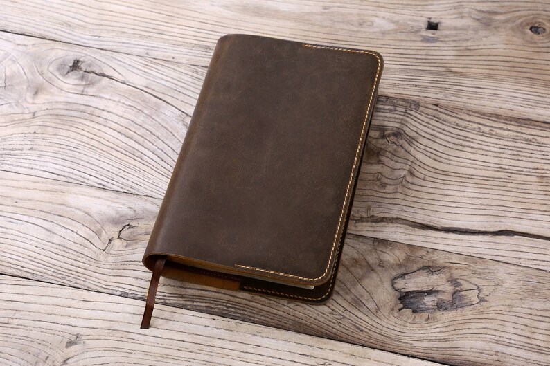 Personalized Leather Cover for Bible KJV Custom Leather Holy - Etsy