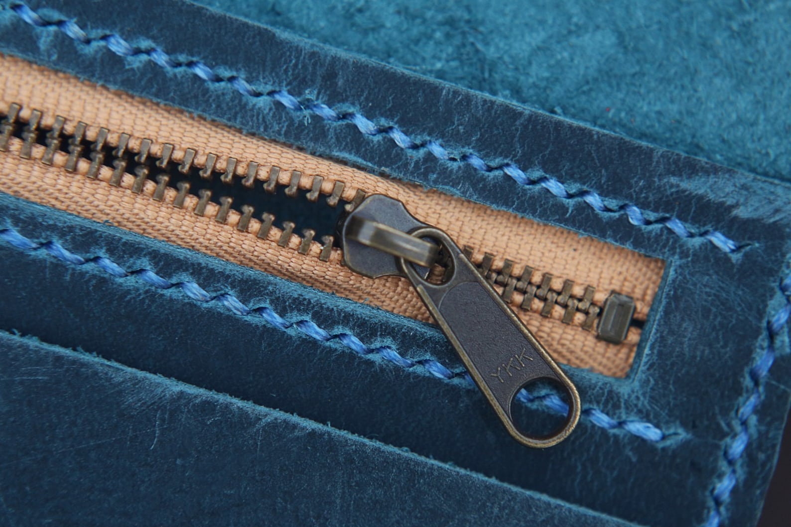 Personalized Vintage Marine Blue Refill Leather Travel Journal - Etsy