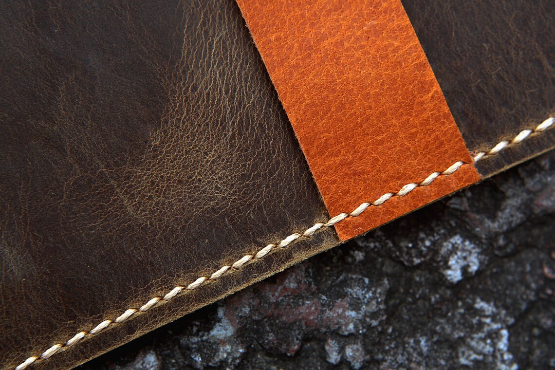 Personalized Leather Cover Case Portfolio for Leuchtturm1917 - Etsy