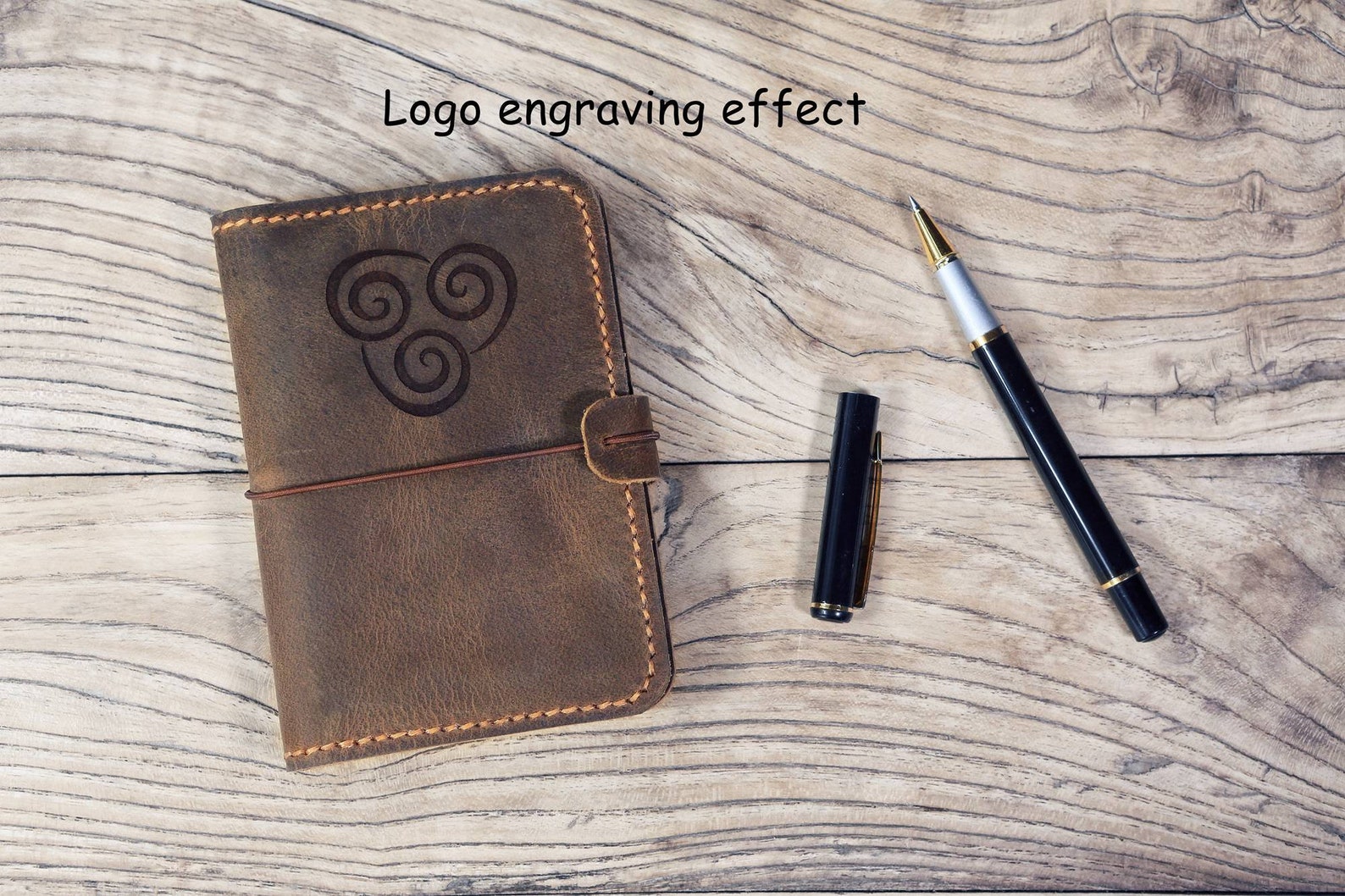 Personalized Refillable Leather Pocket Journal Diary Leather - Etsy