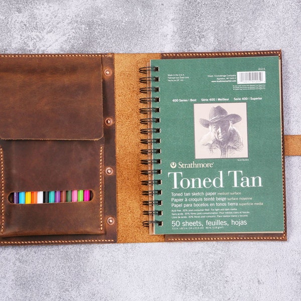 Sketchbook Cover - Etsy