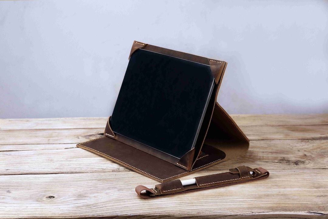 Personalized Distressed Leather Remarkable 2 Tablet Case , All Leather ...
