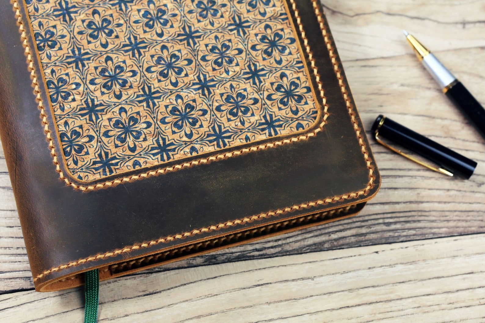 Personalized Embossed Leather Journal Notebook Cover - Etsy