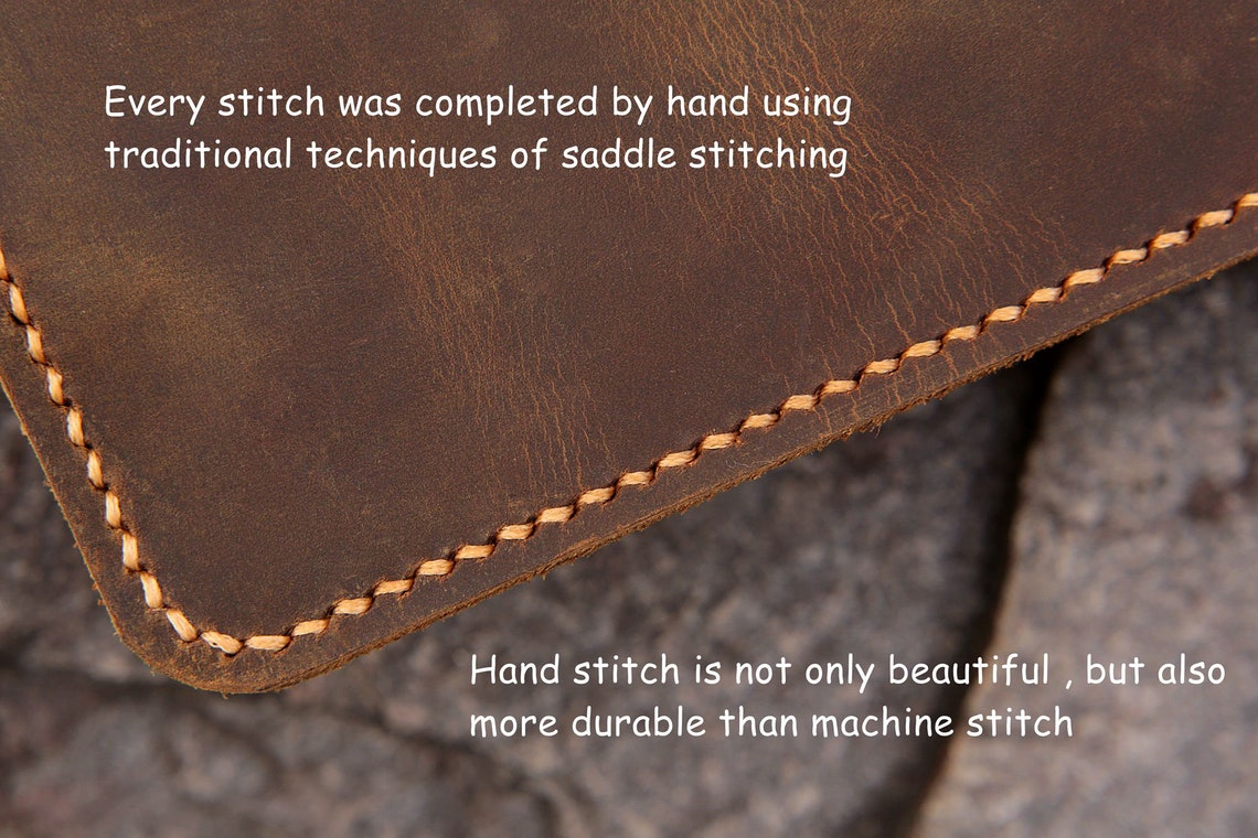 Personalized Rustic Leather Panda Daily Planner Cover Case - Etsy