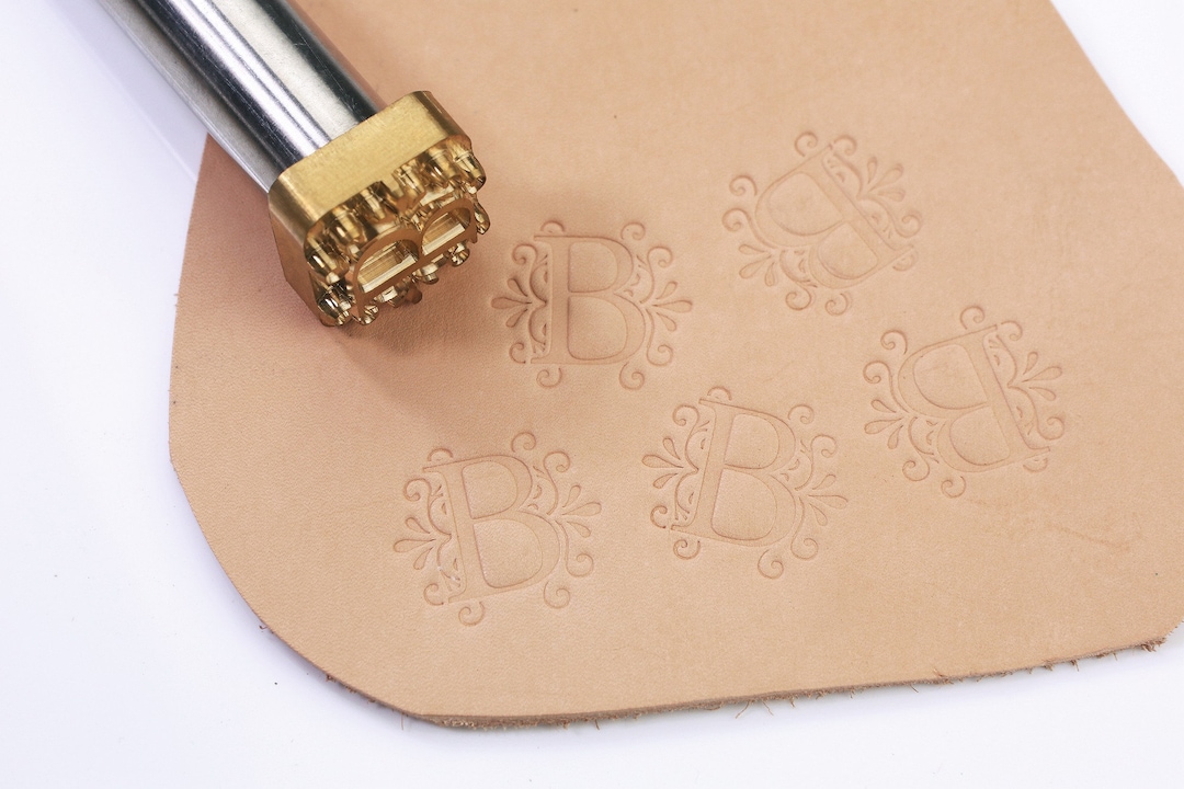 Custom Leather Stamp Maker , Customized Brass Embossing Stamp With ...