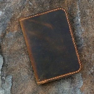 Personalized Refillable Leather Pocket Journal Diary , Leather Mini ...