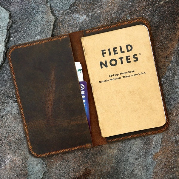 Leather Field Notes - Etsy