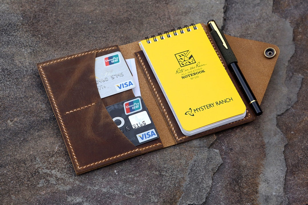 Personalized Real Genuine Leather Organizer Wallet Cover for Rite in ...