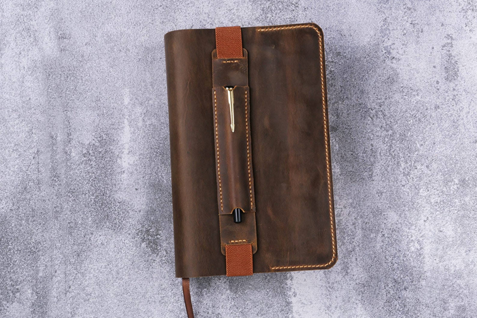 Personalized Leather Cover for Bible KJV , Custom Leather Holy Bible ...