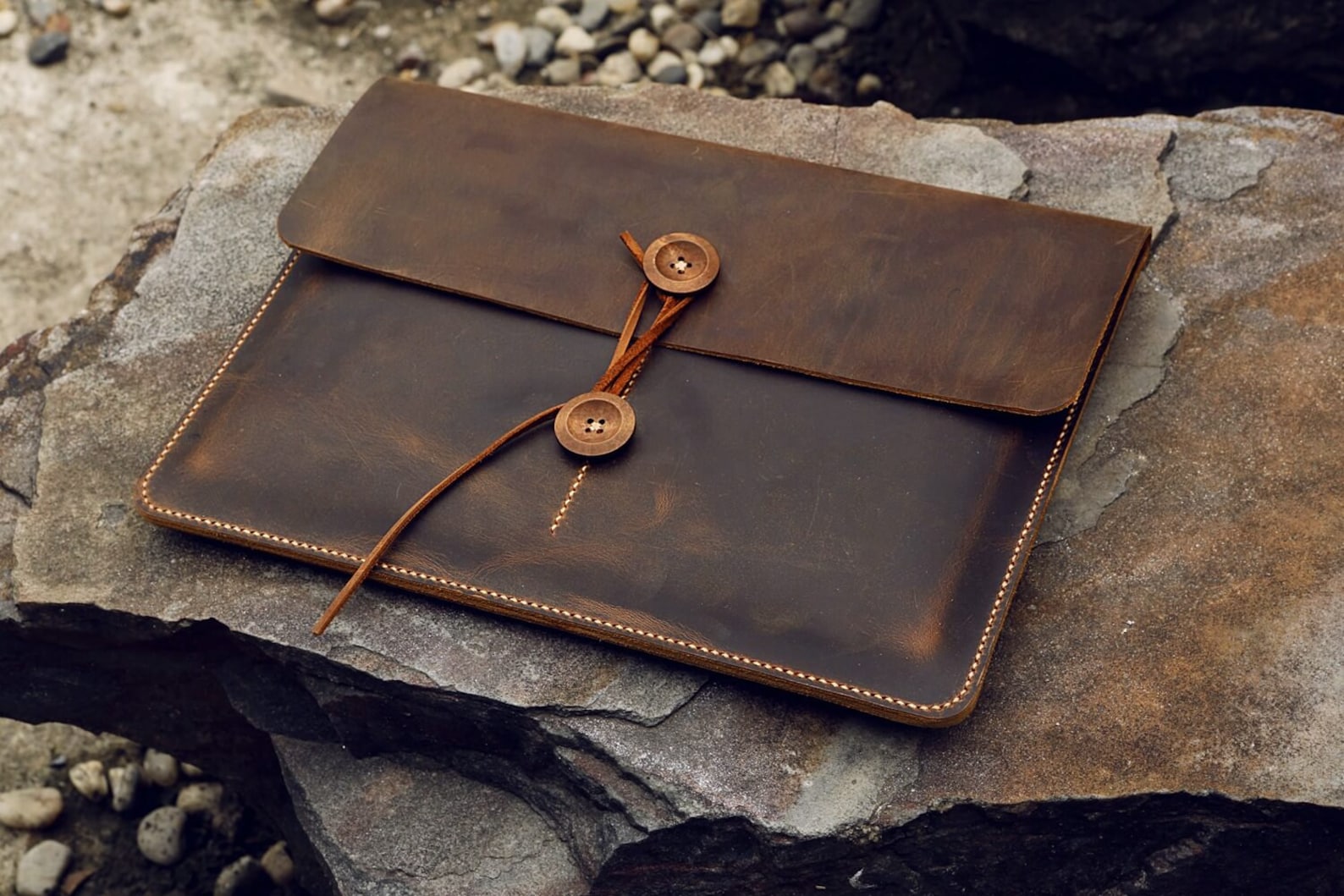 Vintage Leather Microsoft Surface Pro X Case With Keyboard Rustic Retro ...