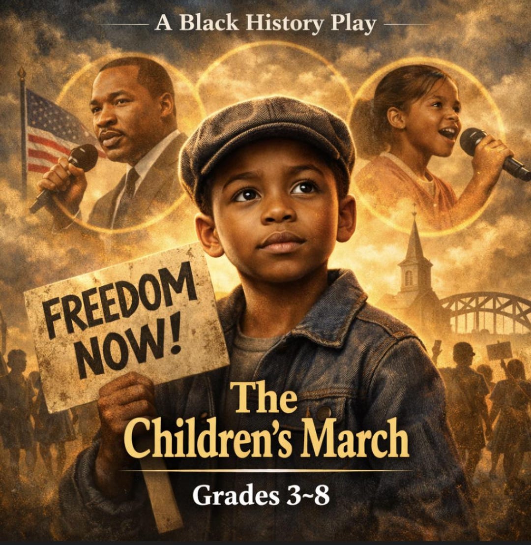 Black History Play - the Children's March: (showcasing the Young Heroes ...