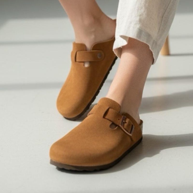 Suede Clogs - Etsy