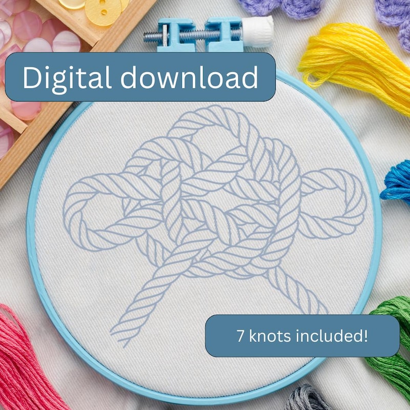 Small Nautical Knot Decor - Etsy