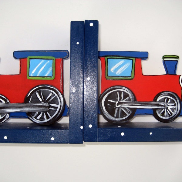 Train Bookends - Etsy