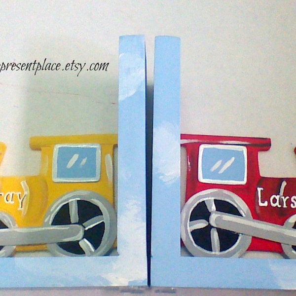 Train Bookends - Etsy