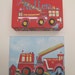 Hand Painted,personalized,fire Truck,keepsake Box,red Box,boy's ...
