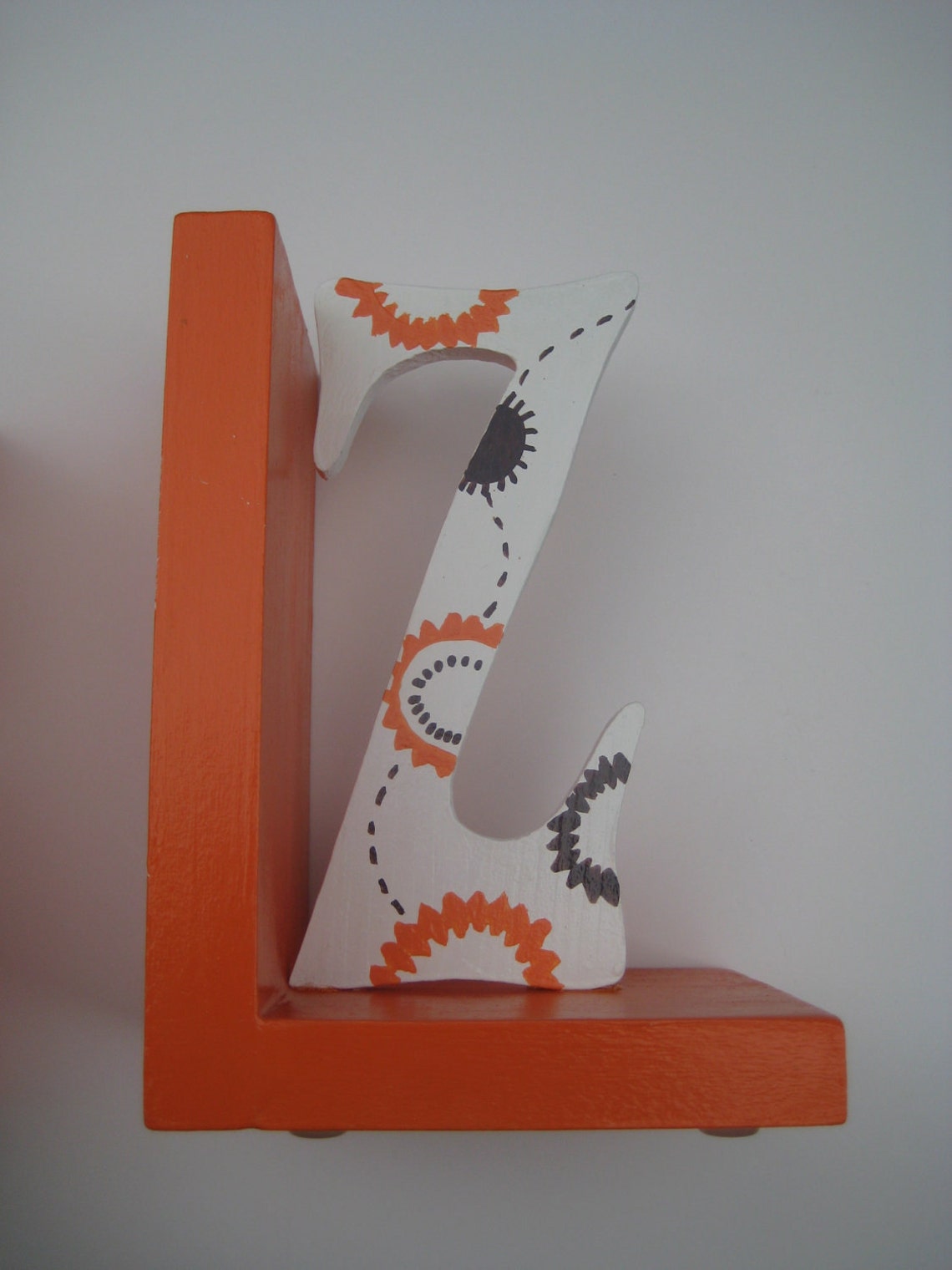 Customized,a-z Bookends - Etsy