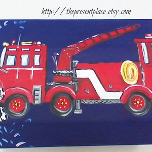 Large Personalized,fireman Box,fire Truck Keepsake Box,fire Station ...