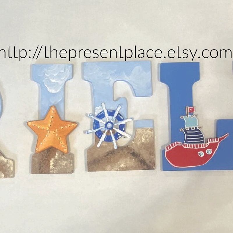 Nautical Letters - Etsy
