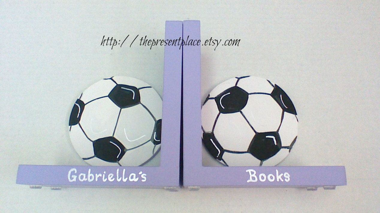 Girls Soccer Bookendsgirls Sports Bookendssports | Etsy