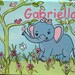A Personalizedcustomized Elephant Step Stoolpastel - Etsy