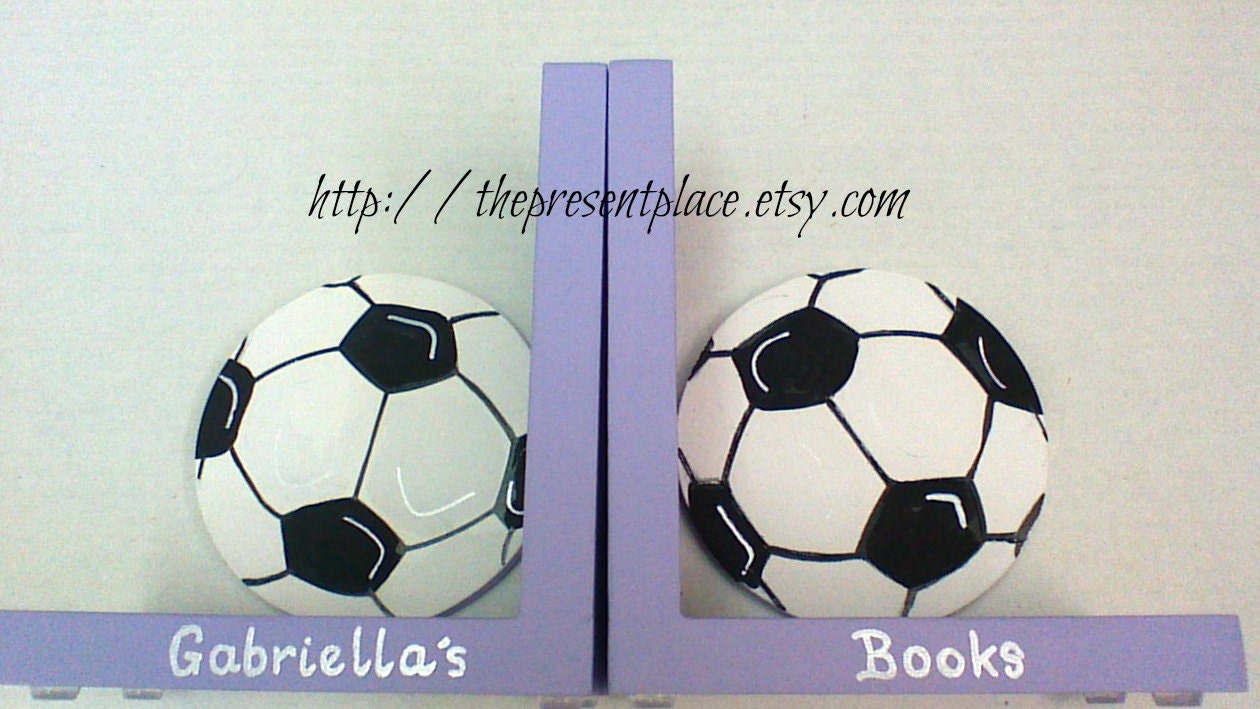 Girls Soccer Bookendsgirls Sports Bookendssports | Etsy