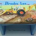 Yellow Backhoe Book Endsconstruction Bookendspersonalized - Etsy