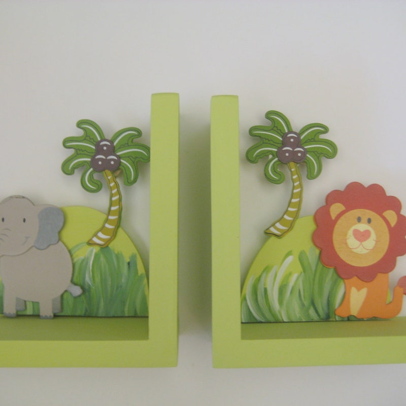 Animal Bookends - Etsy