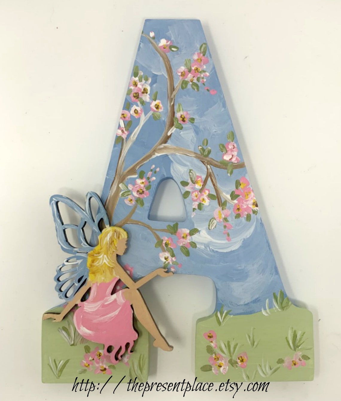 Pink Butterfly Letters for Girls Girls Wooden Letters - Etsy